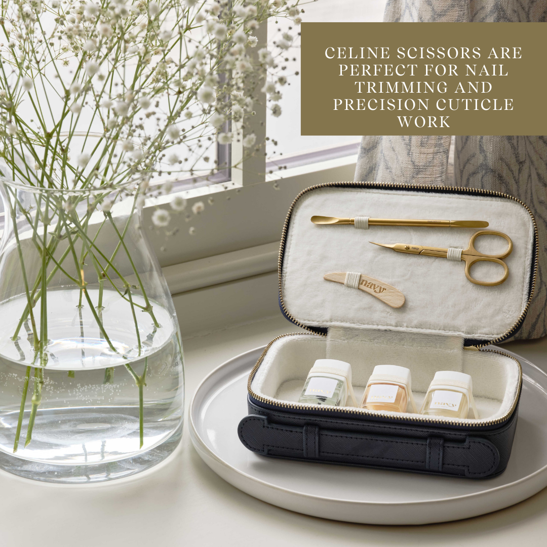 Celine Cuticle Scissors - Precision Manicure Tool for Perfect Cuticles