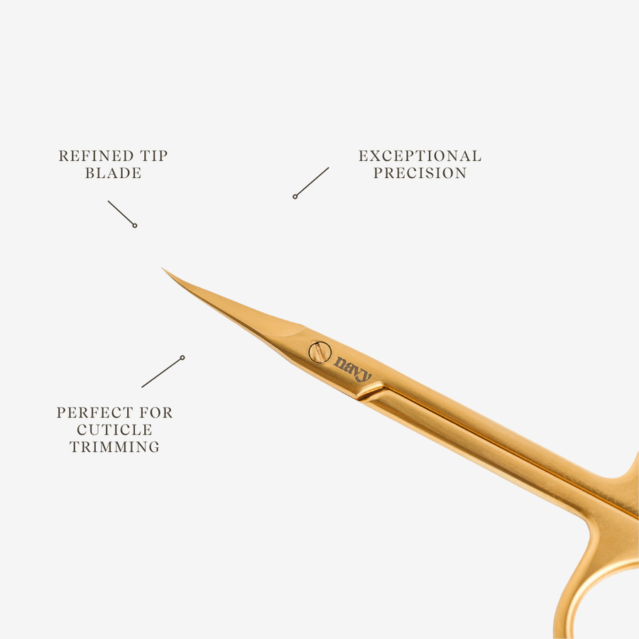 Celine Cuticle Scissors - Precision Manicure Tool for Perfect Cuticles