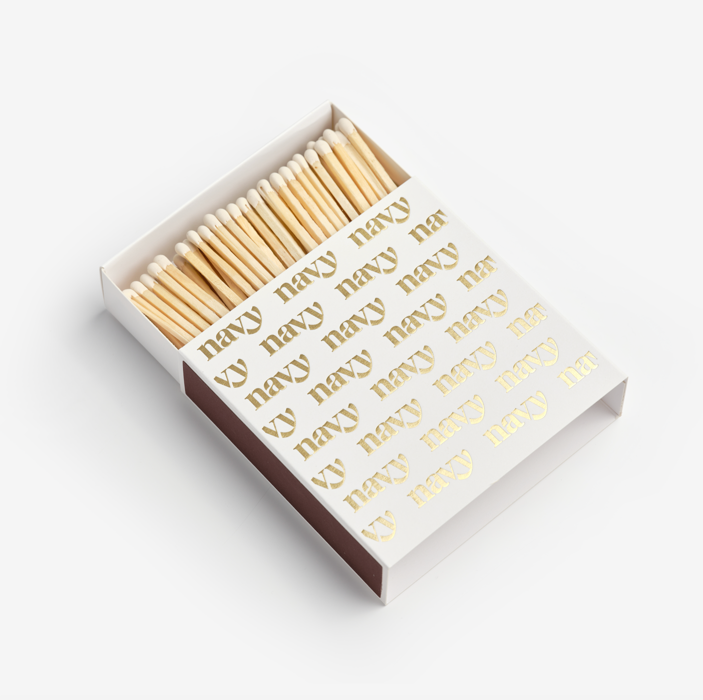 Luxury Navy Matches - Elegant Matches for Candles, Fireplaces & Home Decor